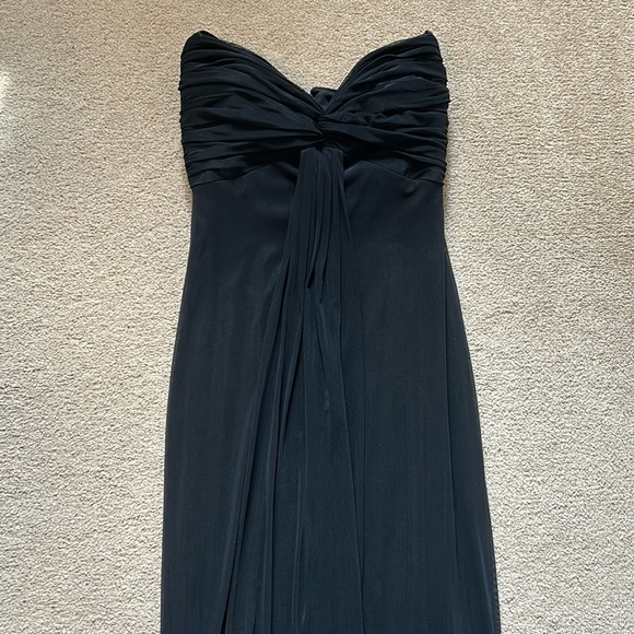 Cache | Dresses | Vintage Cache Strapless Formal Gown | Poshmark